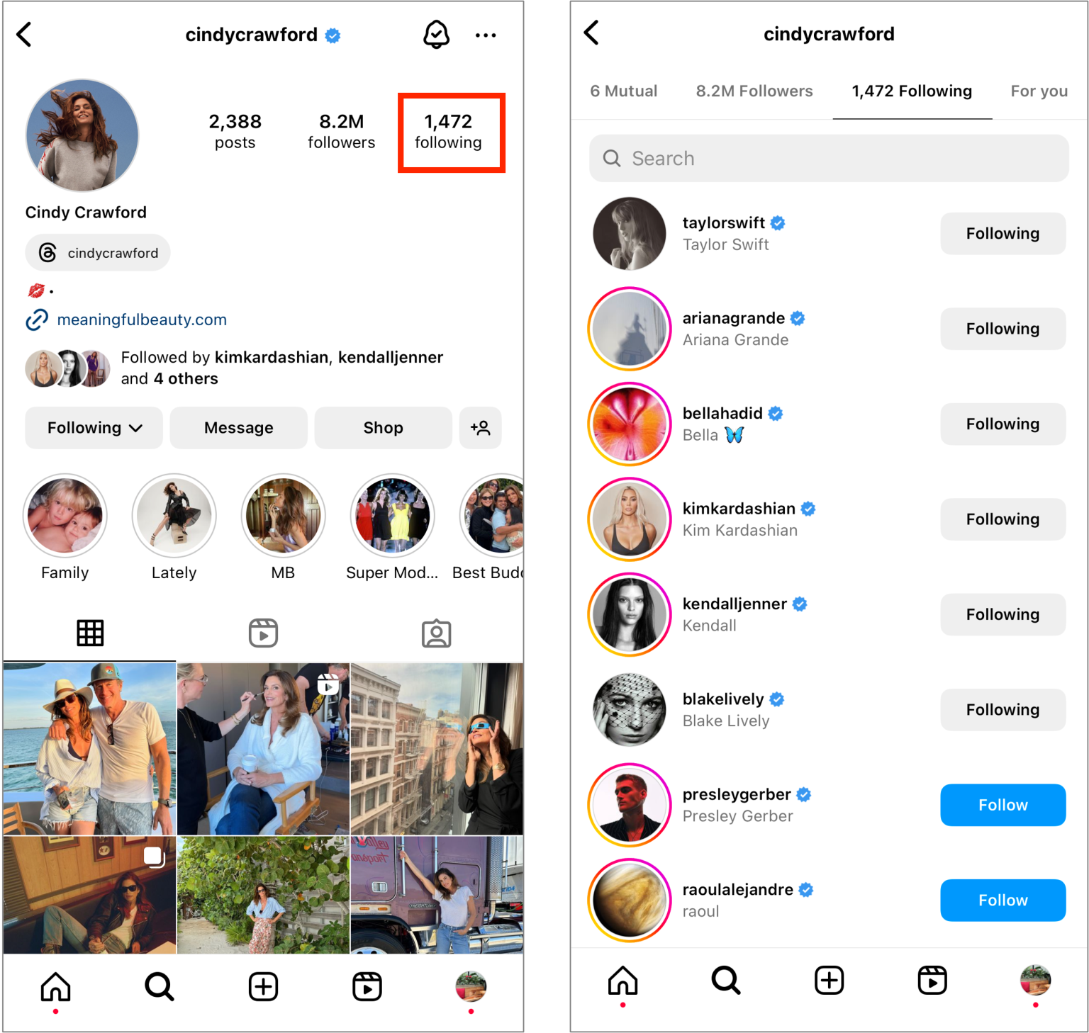 How To See Who Someone Is Following on Instagram | Path Social